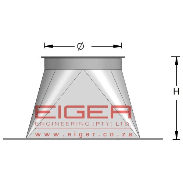 Mill Spouting Light Duty Products Search Results for SQUARE TO ROUND ...